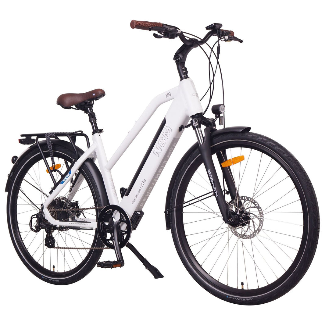 NCM Milano T3s Step Thru Trekking E-Bike | Up to 110km Battery Range