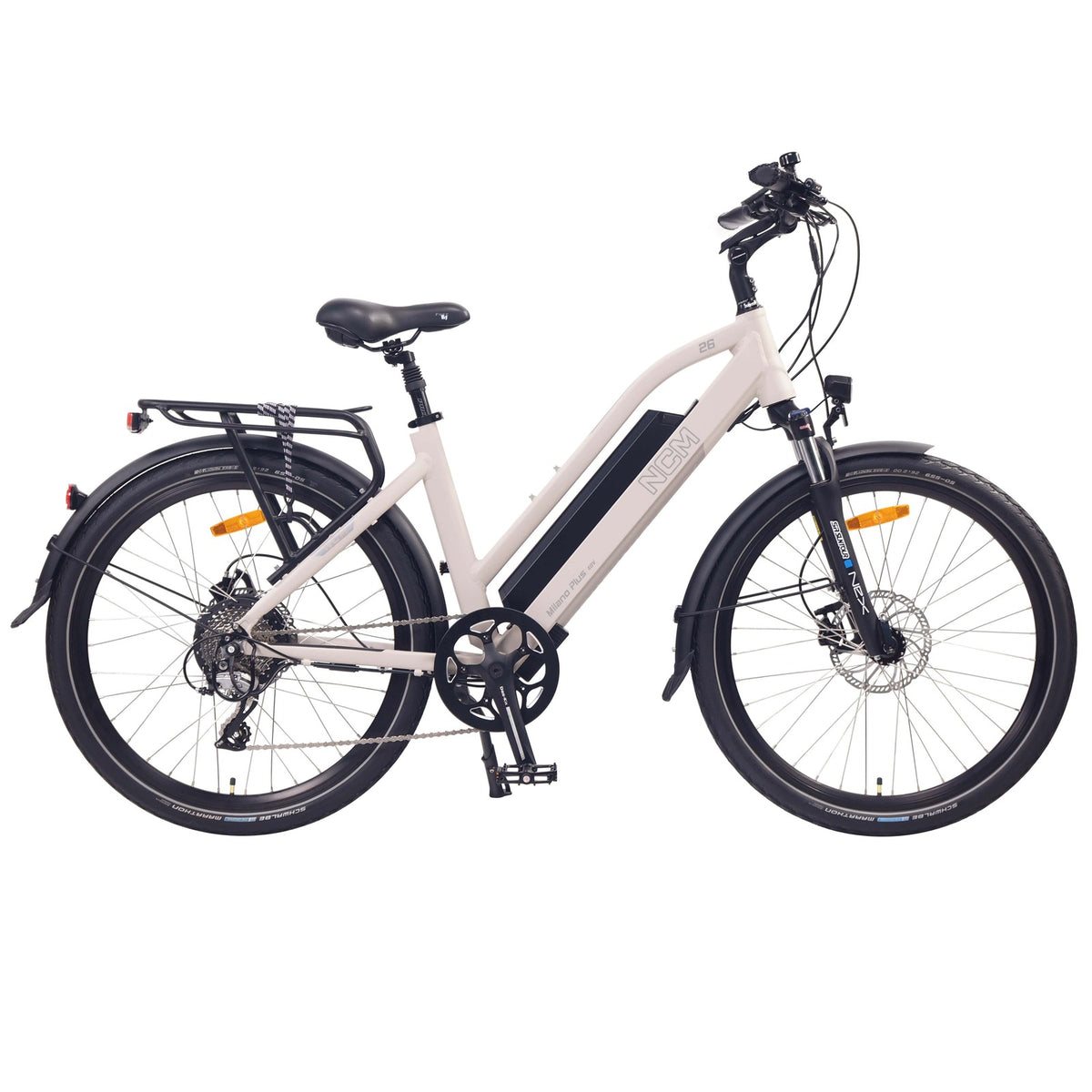 NCM Milano Plus - Step Thru Trekking E-Bike