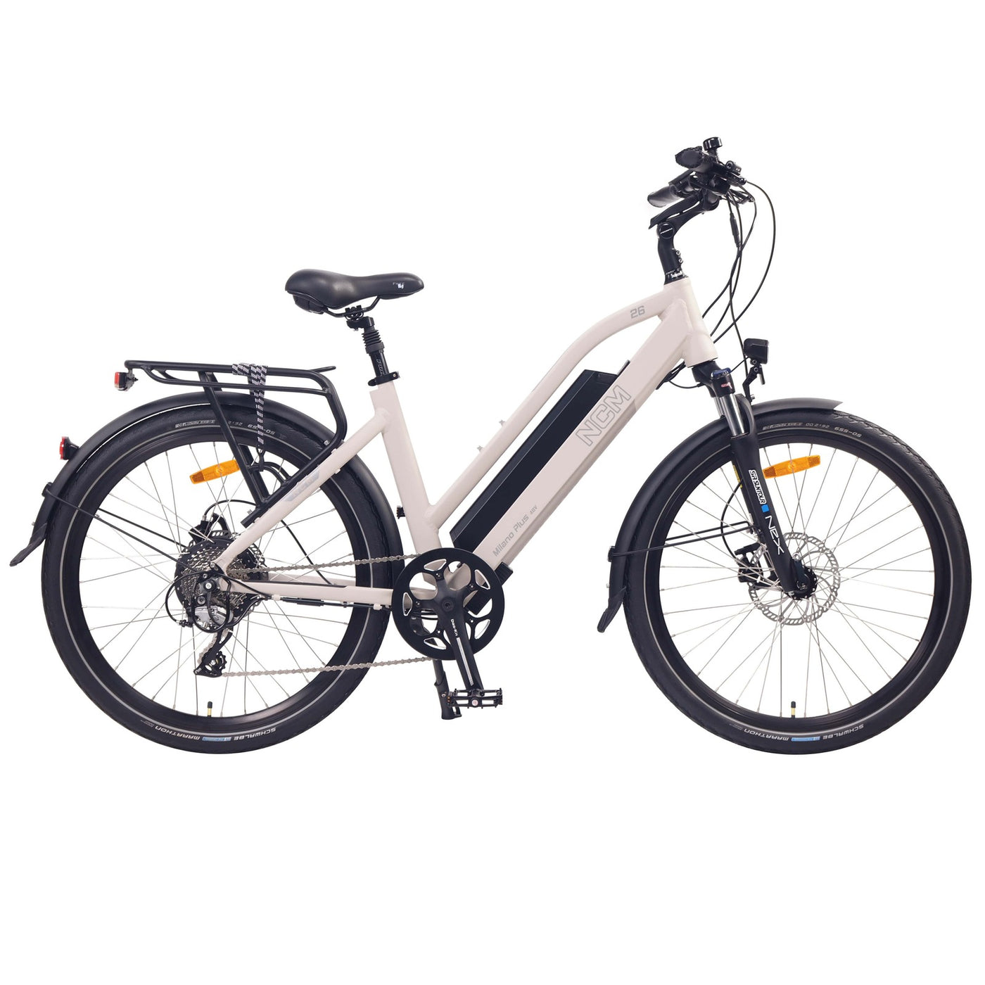 NCM Milano Plus - Step Thru Trekking E-Bike
