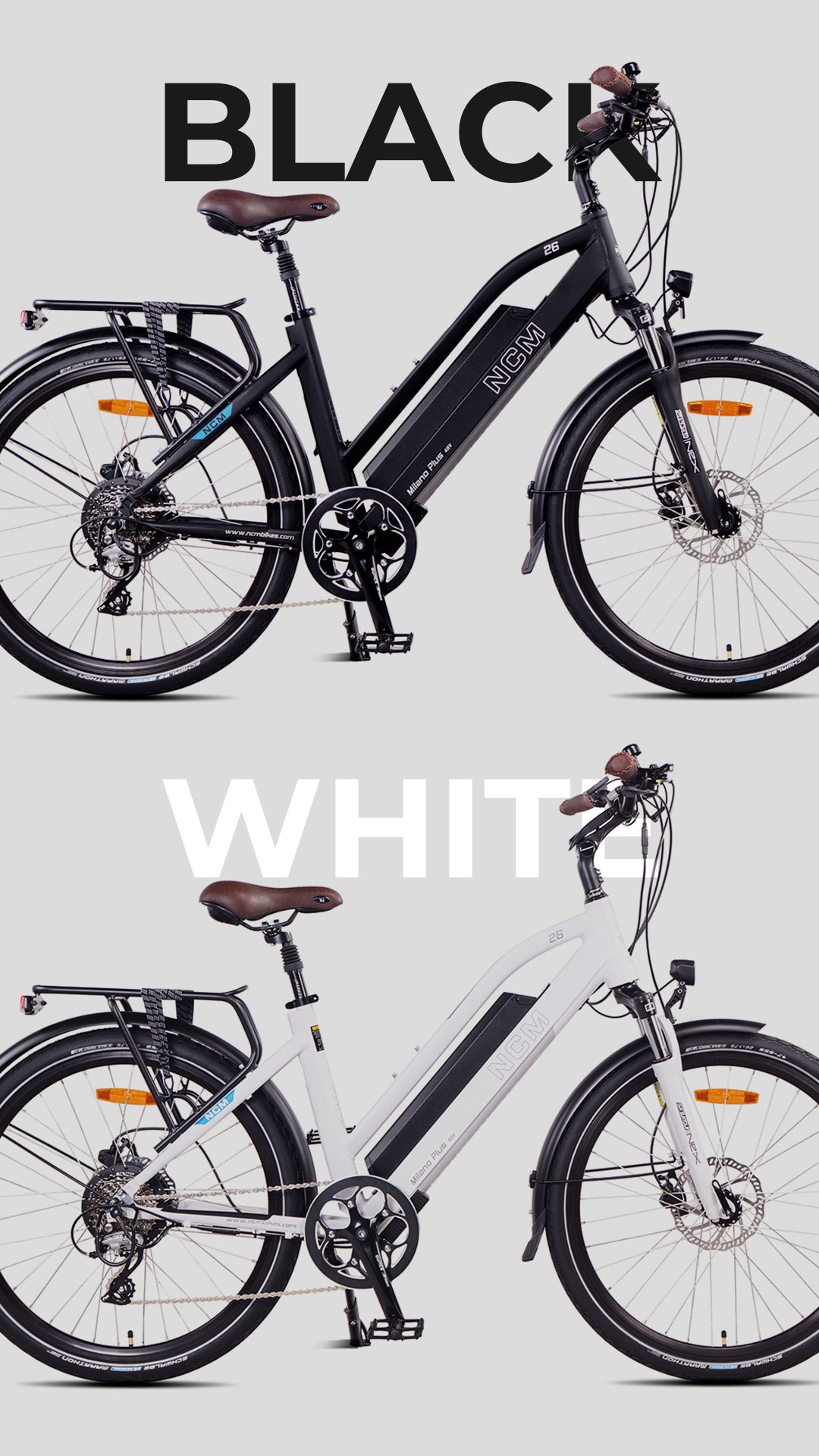 NCM Milano Plus - Step Thru Trekking E-Bike