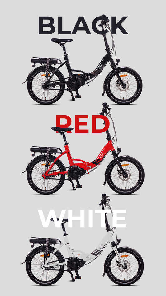 NCM Paris Max N8R - Folding E-Bike with Mid Drive Motor