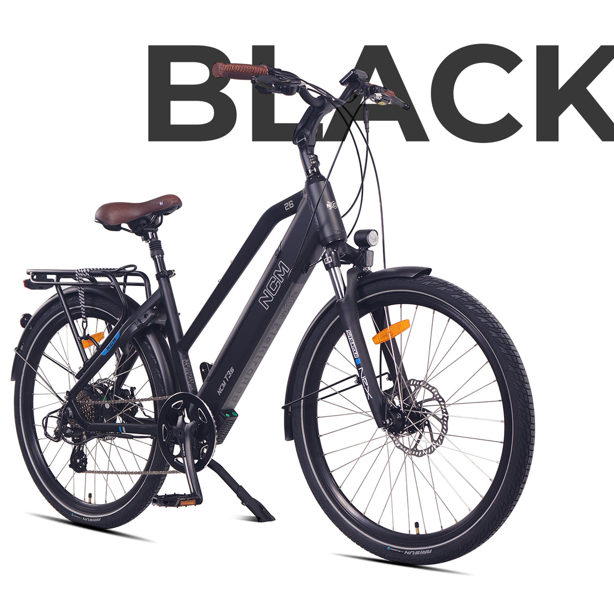NCM Milano T3s Step Thru Trekking E-Bike | Up to 110km Battery Range