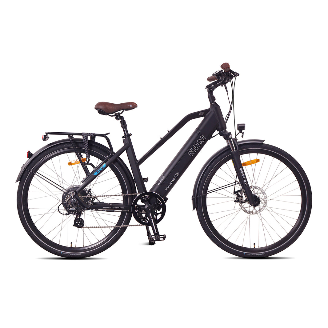 NCM Milano T3s Step Thru Trekking E-Bike | Up to 110km Battery Range